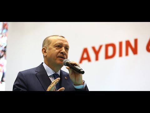 Cumhurbaşkanı Erdoğan, Aydın 6  Olağan İl Kongresi'nde konuştu
