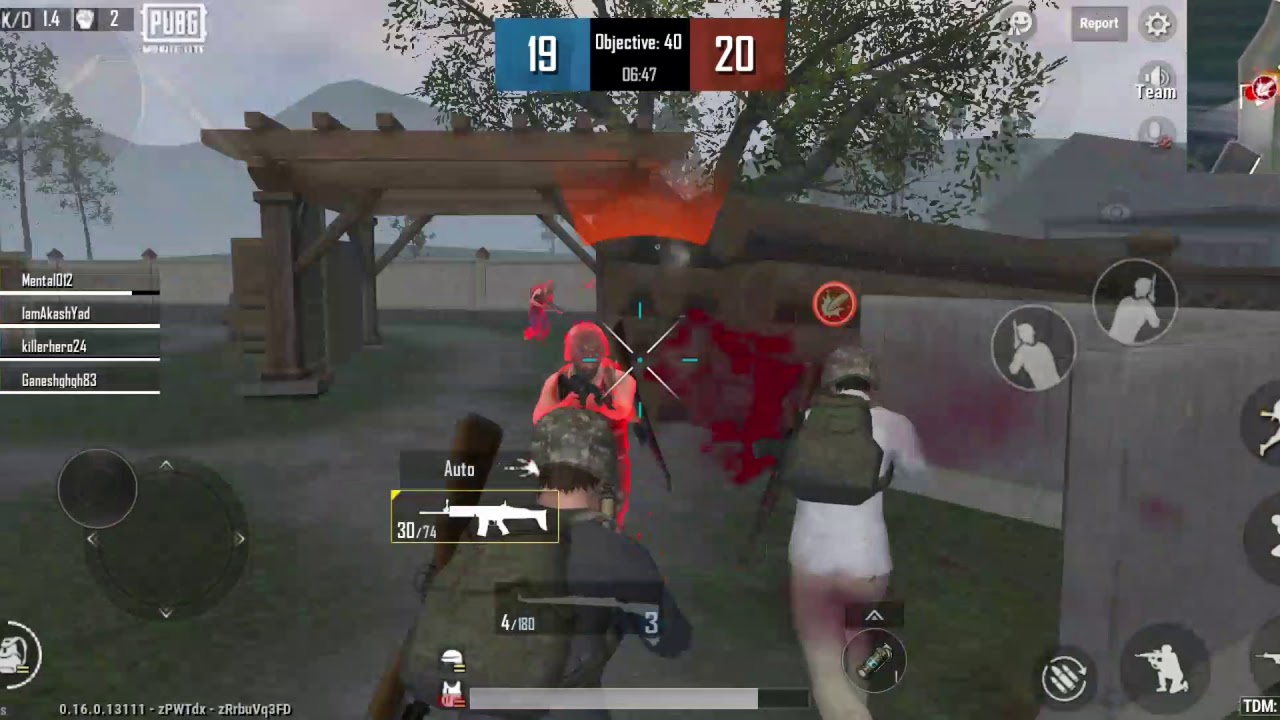 TDM Match MP416 Vs Kar98k Best Headshot Pubg Lite Game Play - YouTube