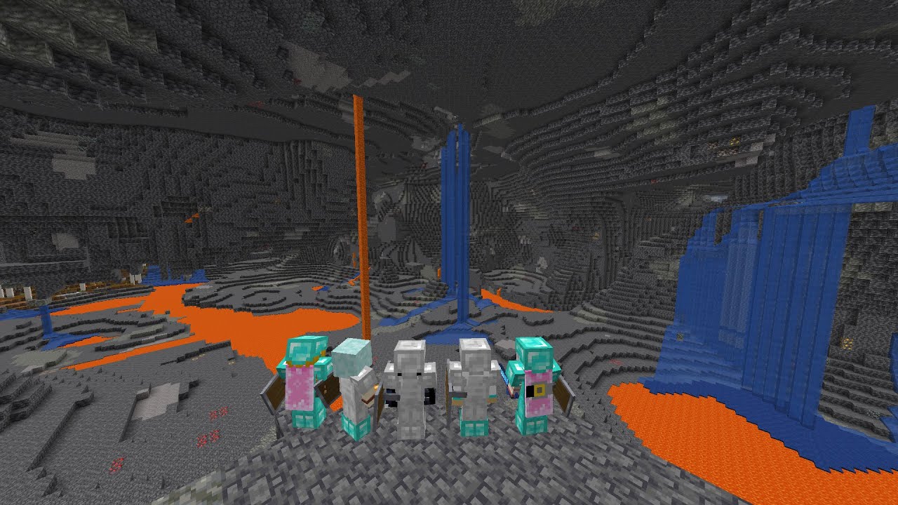 Minecraft But the Overworld is a Cave - YouTube