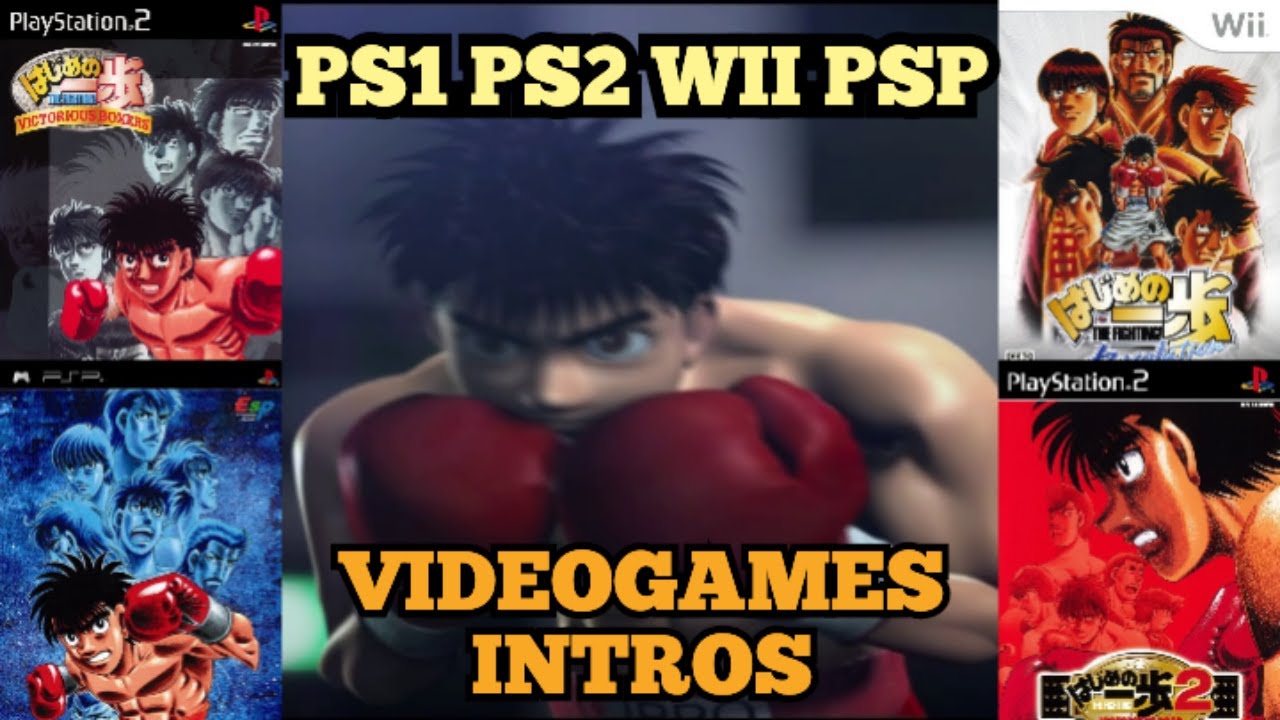 Hajime No Ippo VideoGames Intros / Openings PS1 PS2 WII PSP Victorious ...