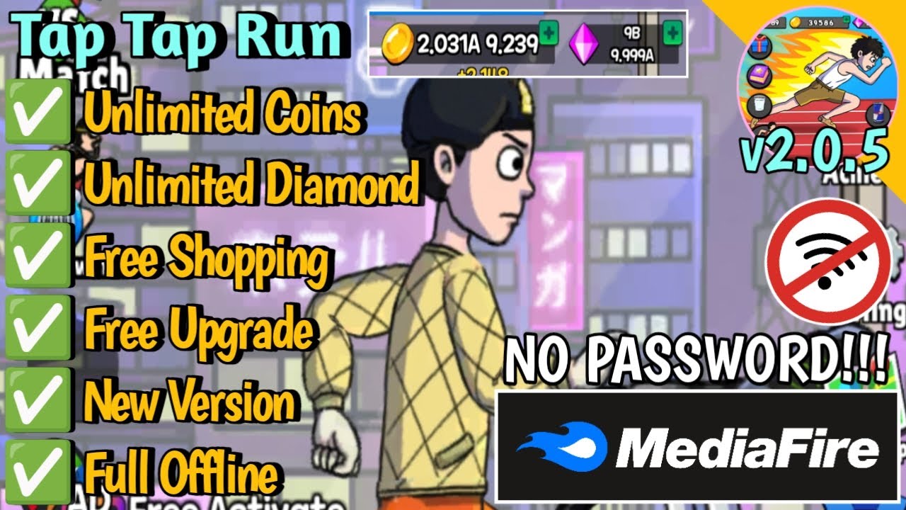 Tap Tap Run Mod Apk Versi 2.0.5 - Unlimited Coins & Free Upgrade ...