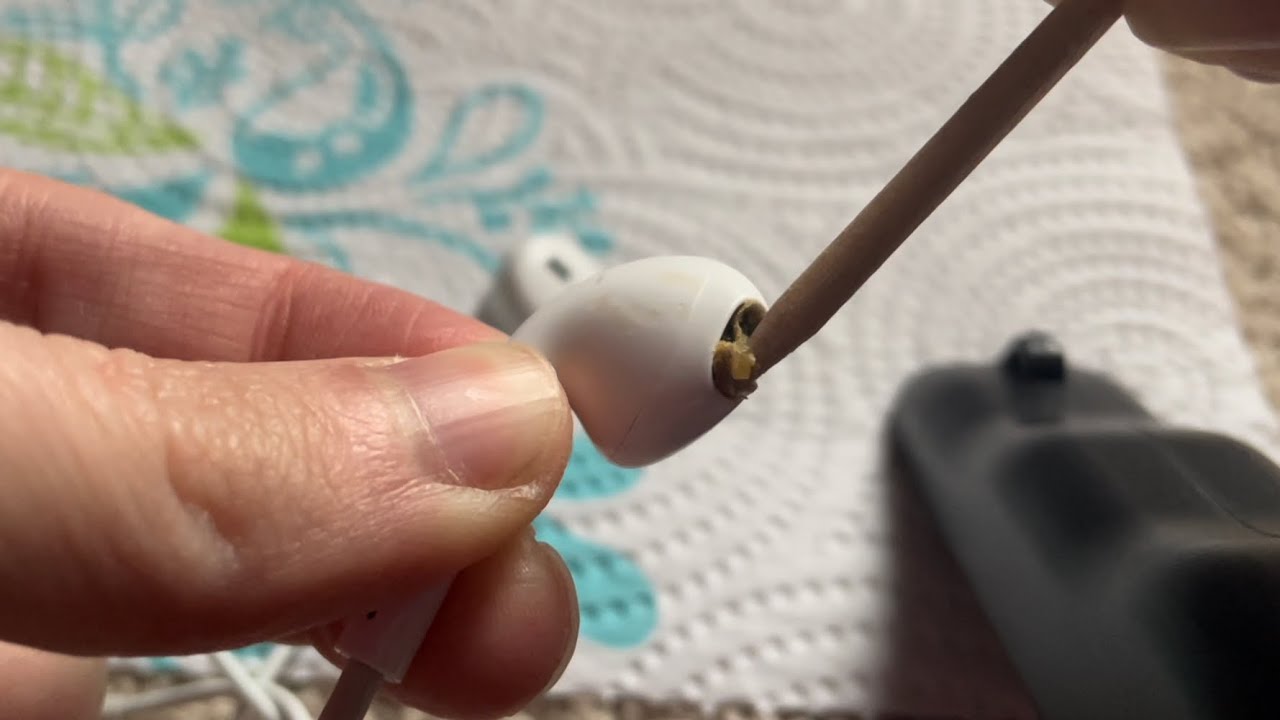 ASMR | Earbud Cleaning & Other Triggers | Tapping, Picking, Comb ...