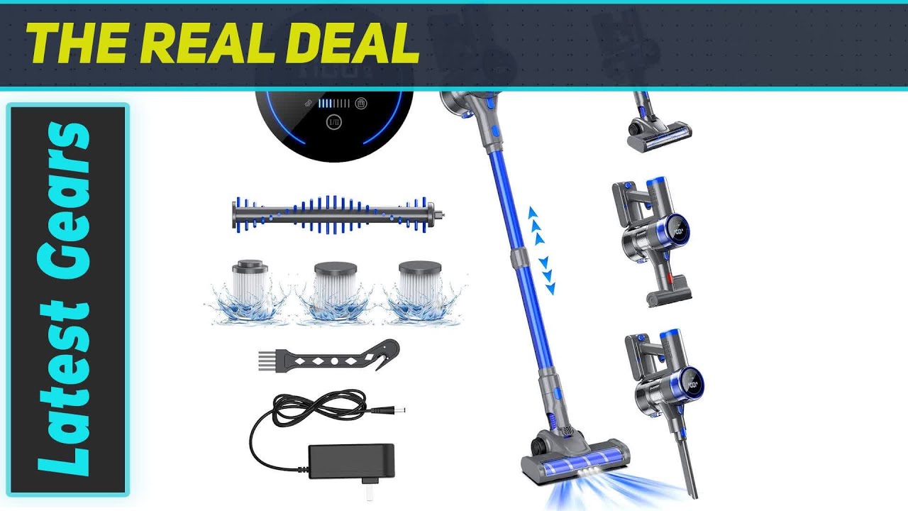 Nioga Cordless Vacuum: Powerful & Versatile - YouTube