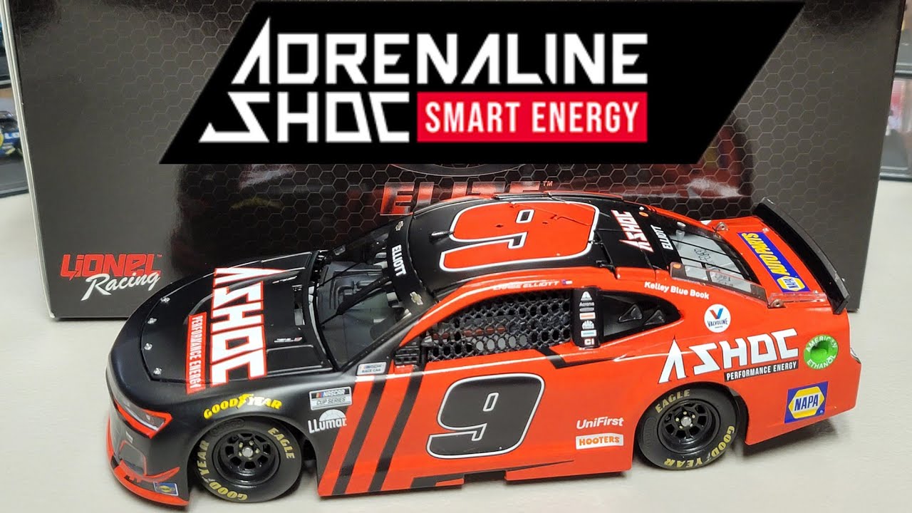 Chase Elliott 2021 Ashoc Energy 1/24 Elite Diecast Review - YouTube
