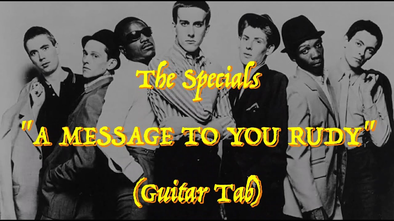 The Specials - “A Message to You Rudy” - Guitar Tab ♬ - YouTube