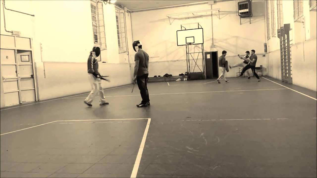 Shifu Chris de Marco Wu dip dao Sparring - YouTube