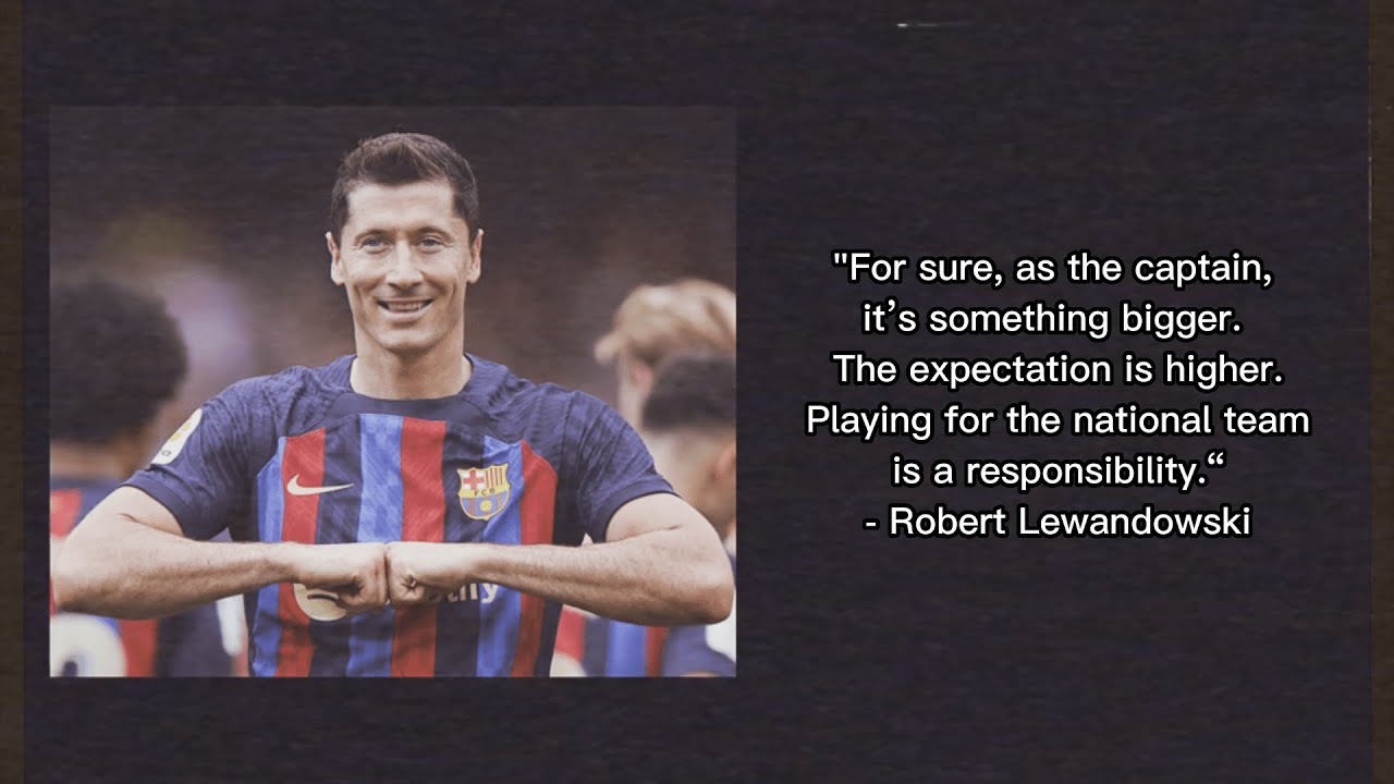 The true leadership from Robert Lewandowski can we see from his AMAZING ...