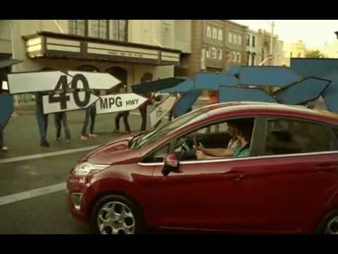 AArrow Sign Spinner Commercial for the 2011 Ford Fiesta - YouTube