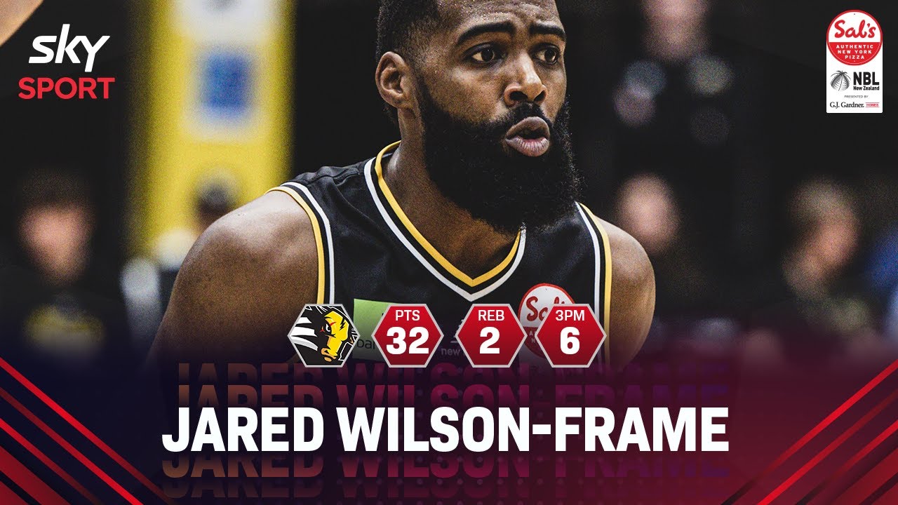 Jared Wilson-Frame 32 PTS, SIX TRIPLES vs. Southland Sharks - YouTube