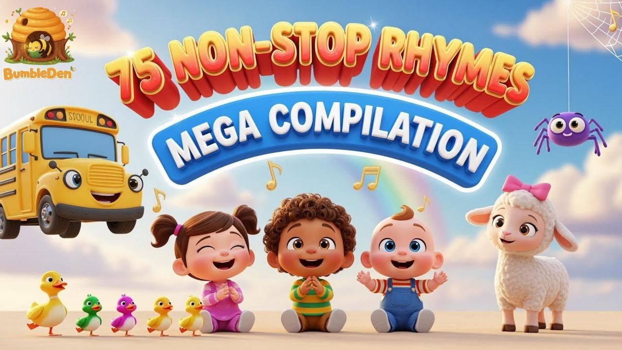 12 Hours of Non Stop Nursery Rhymes Mega Compilation - YouTube