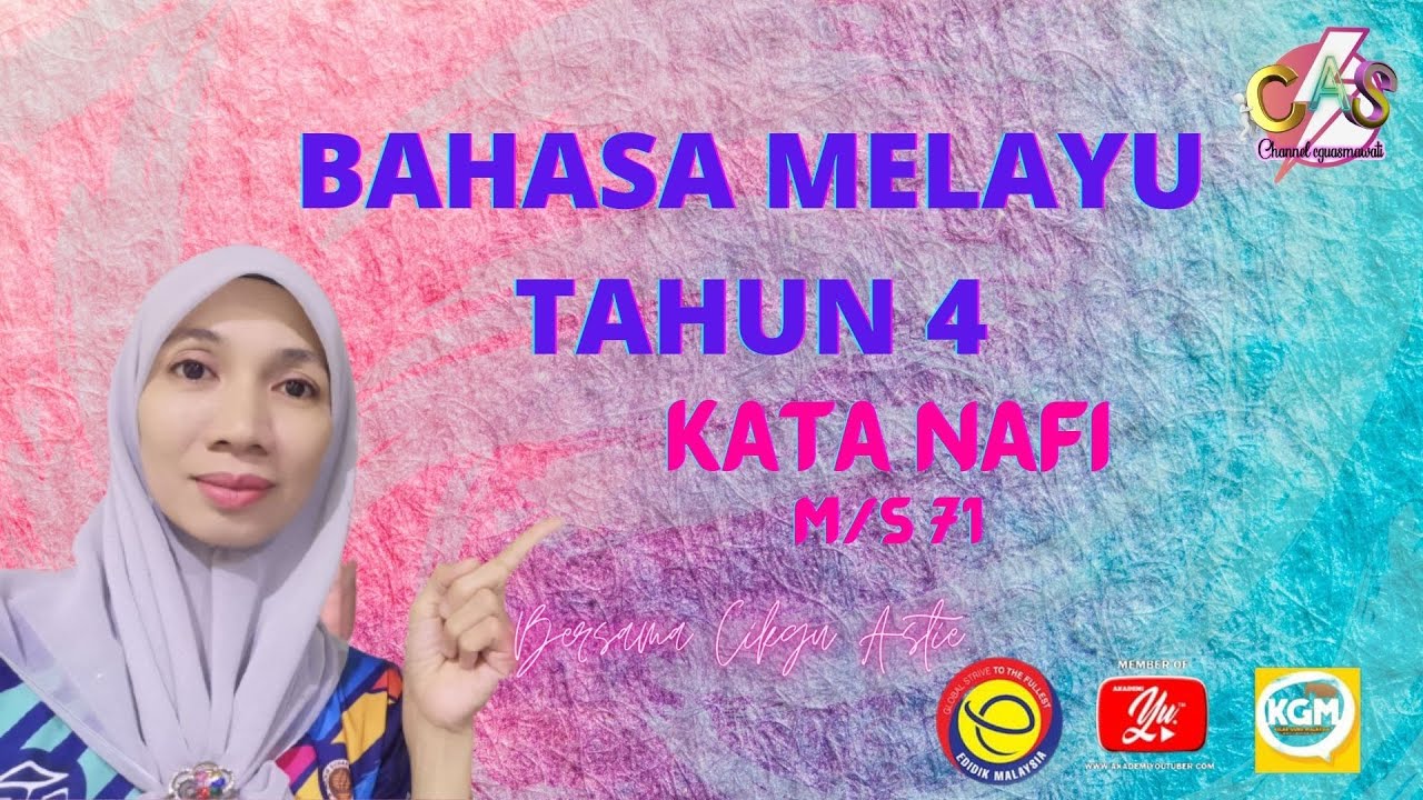 KATA NAFI (m/s 71) - YouTube
