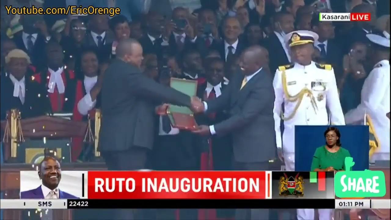 Uhuru Kenyatta Aide-de-camp switches sides as he hands over power to president William Ruto ...