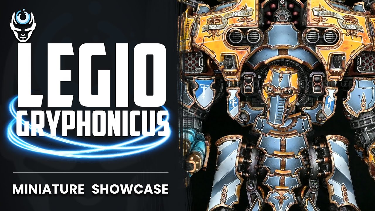 TYTANICUS LEGIO GRYPHONICUS - LVL 6 MINIATURES SHOWCASE 4K - YouTube
