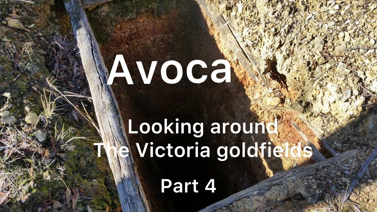 Avoca Victoria looking for gold - YouTube