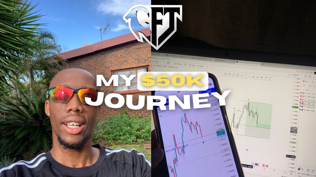 MY JOURNEY TO BECOMING A FUNDED TRADER || $50K GFT PHASE 1 - YouTube