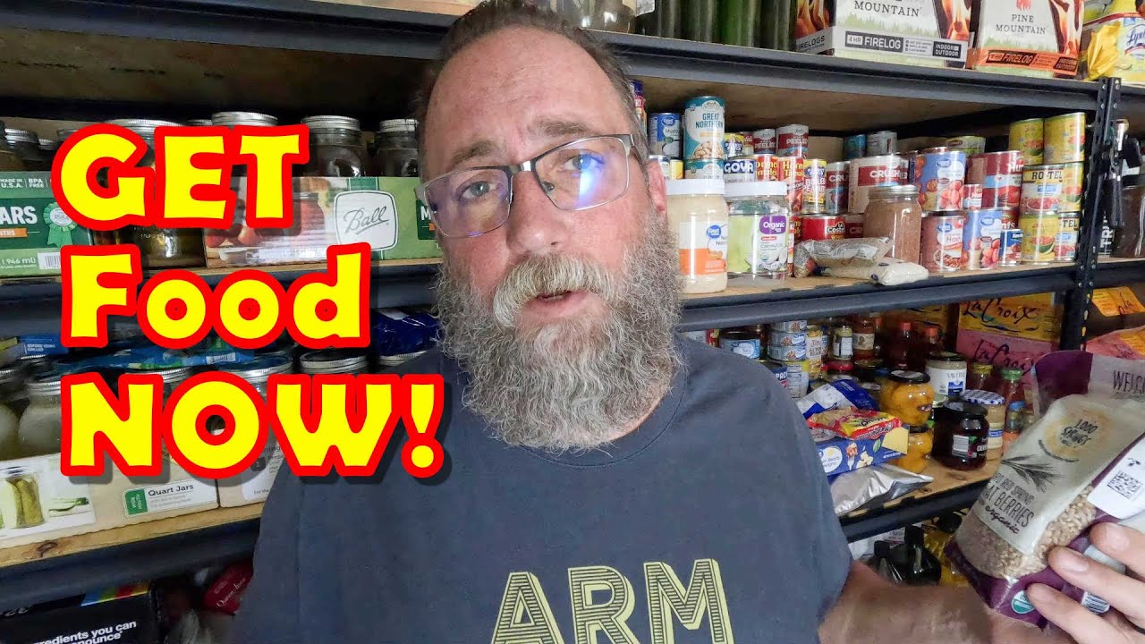 FOOD SECURITY! How to Start a Long Term Food Storage Pantry - YouTube