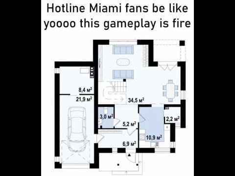 FLOOR PLAN - Hotline Miami 2 Custom Level - YouTube
