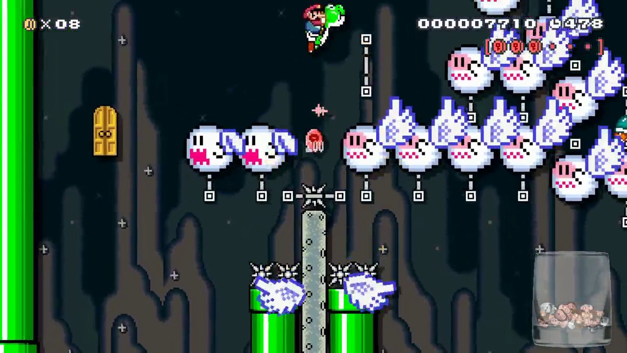 Super Mario Maker - Beams of Extreme #teamPipe - YouTube
