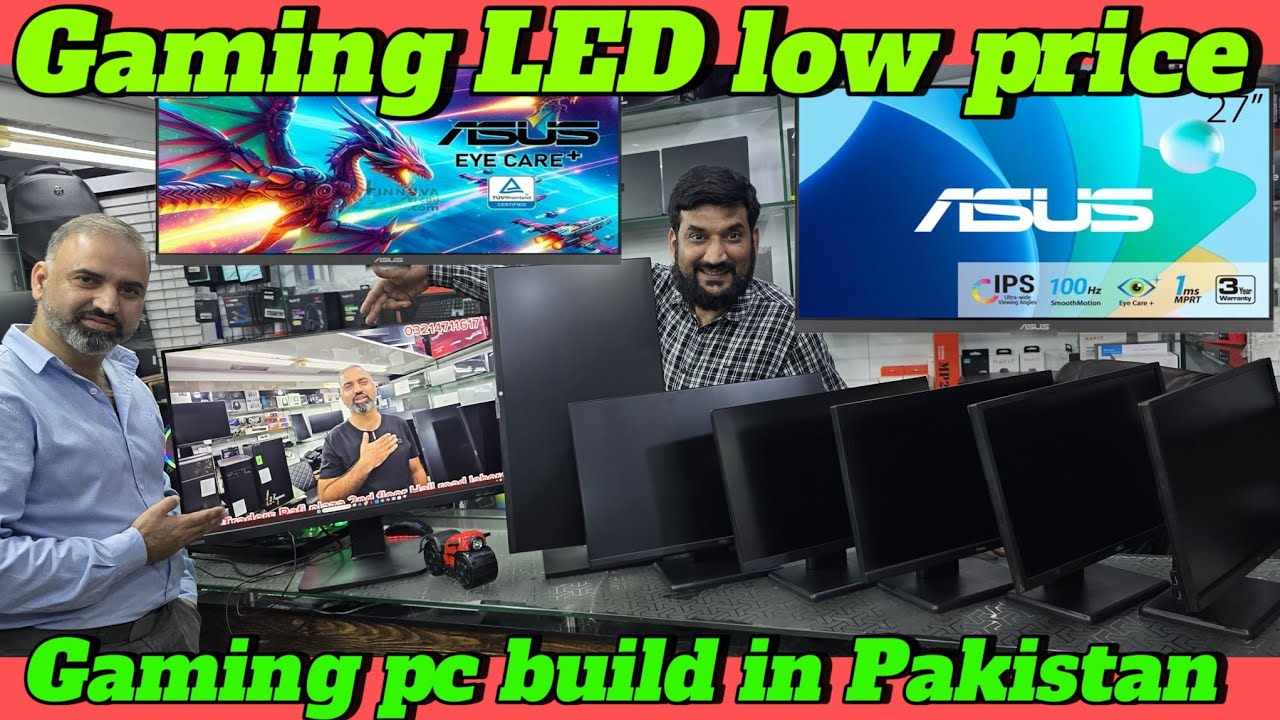 Gaming led | 4k LED | 2k LED | Dell led | HP led | Gaming pc build in ...