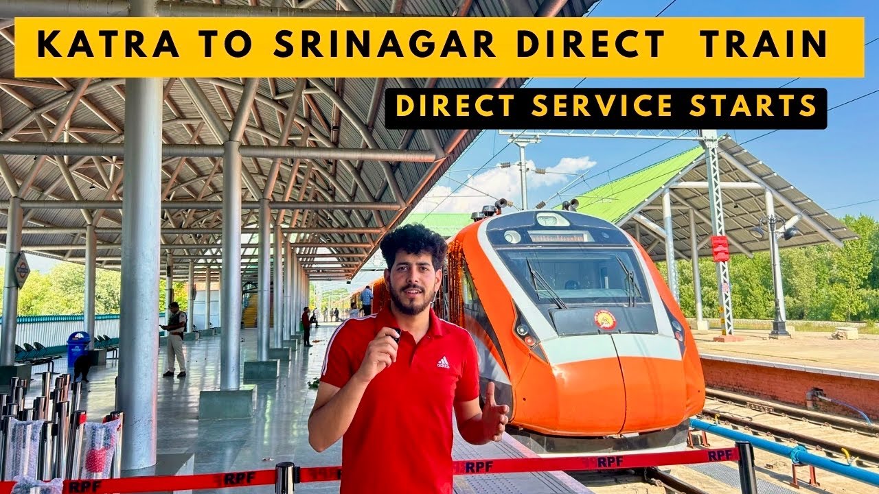 USBRL INAUGURATION || KATRA SRINAGAR DIRECT TRAIN UPDATE - YouTube