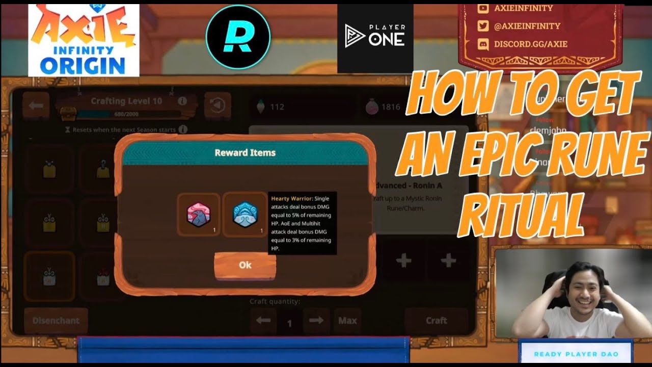 How to Get An Epic Rune Ritual - YouTube