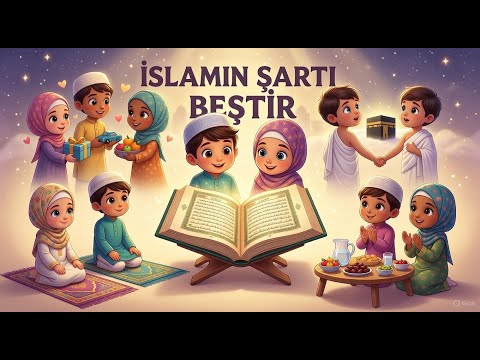 🌟 İSLAMIN ŞARTI BEŞTİR! 🌟  #islamicvideo #islam #islamic #dinivideolar #dinivideo #ilahi #tasavvuf