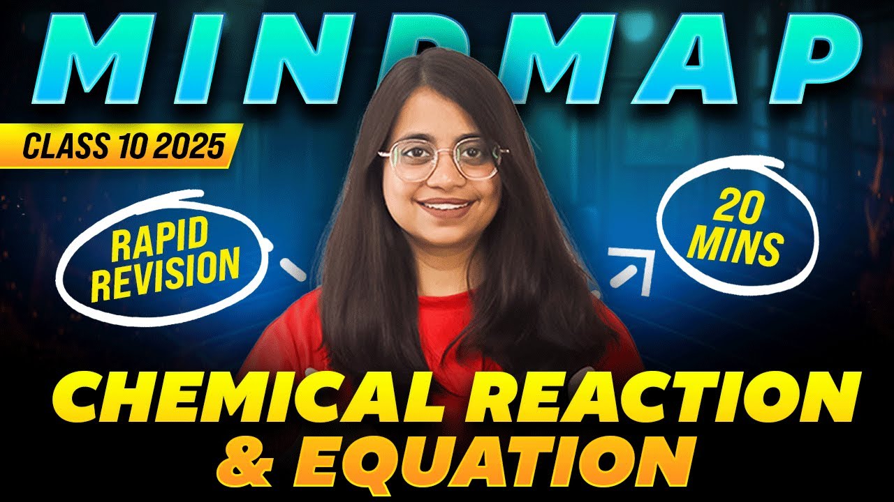 MIND MAP Series | Chemical Reaction & Equation | CBSE Class 10th ...