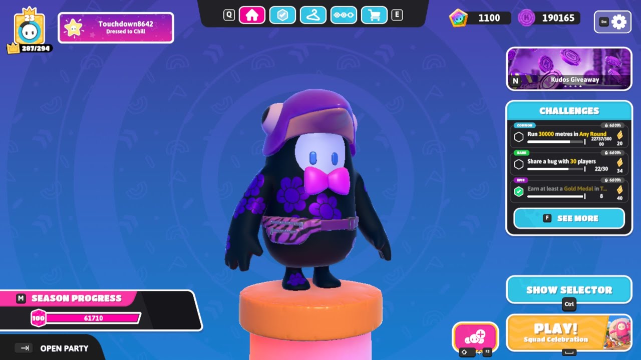 Fall guys lie and hide your tail in team tail tag - YouTube