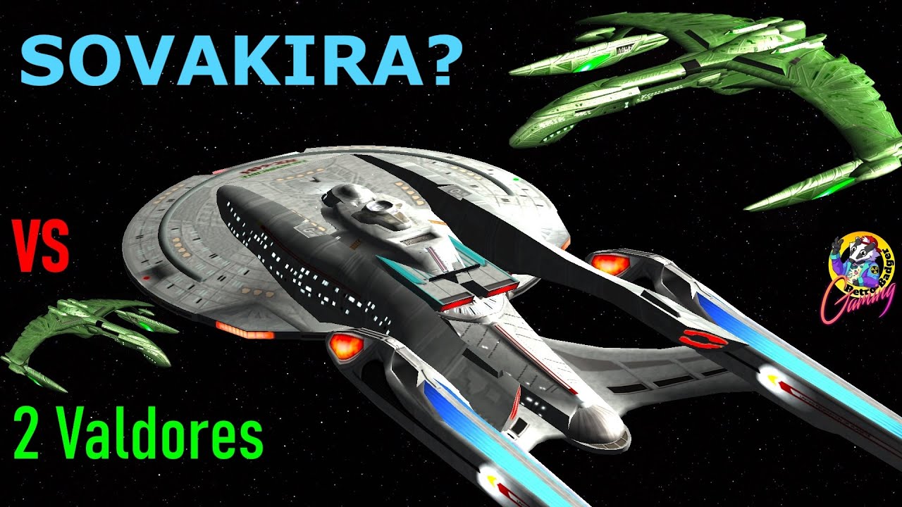 USS Invincible VS 2 Romulan Valdore Type Warbirds - Both Ways - Star ...