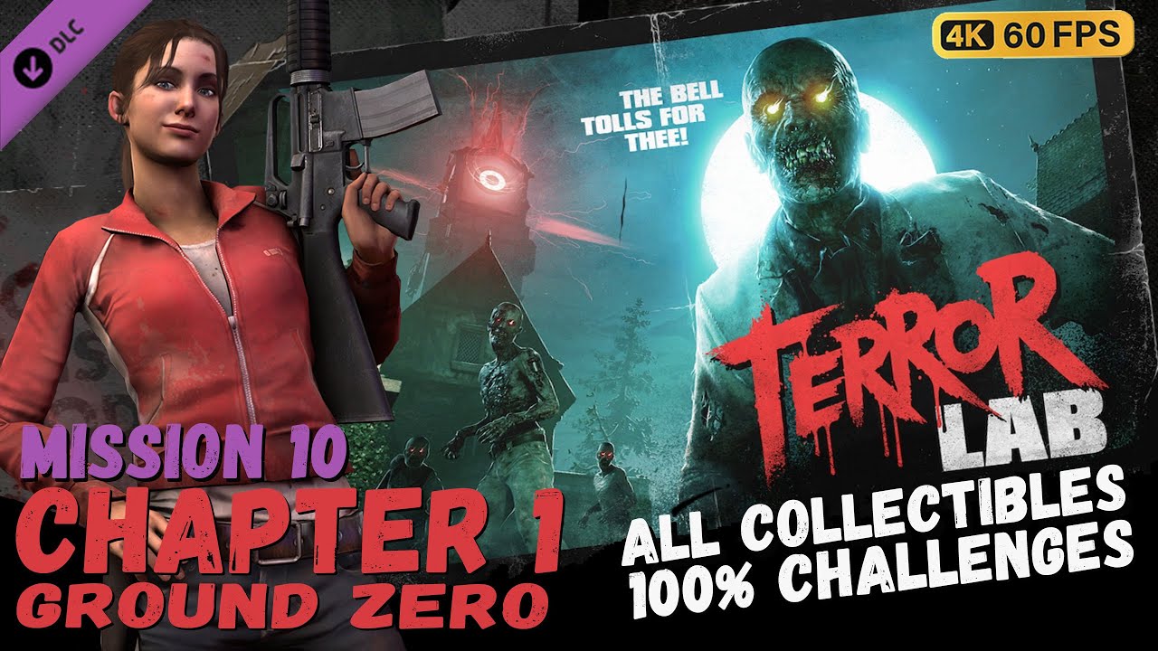 Zombie Army 4 DLC Mission Terror Lab Chapter 1 Ground Zero - YouTube