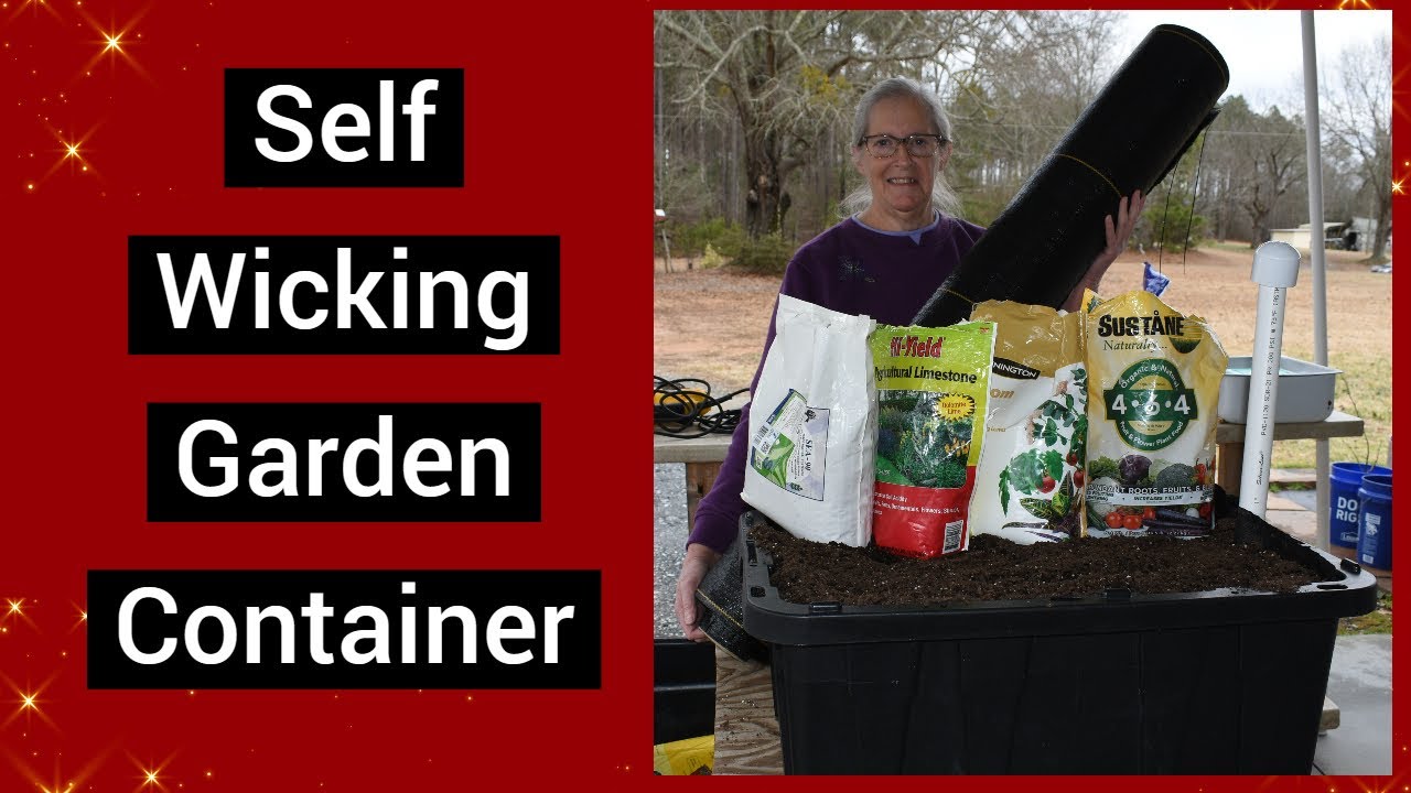 How to Assemble a Self-Wicking Garden Container Using Sturdy Totes ...