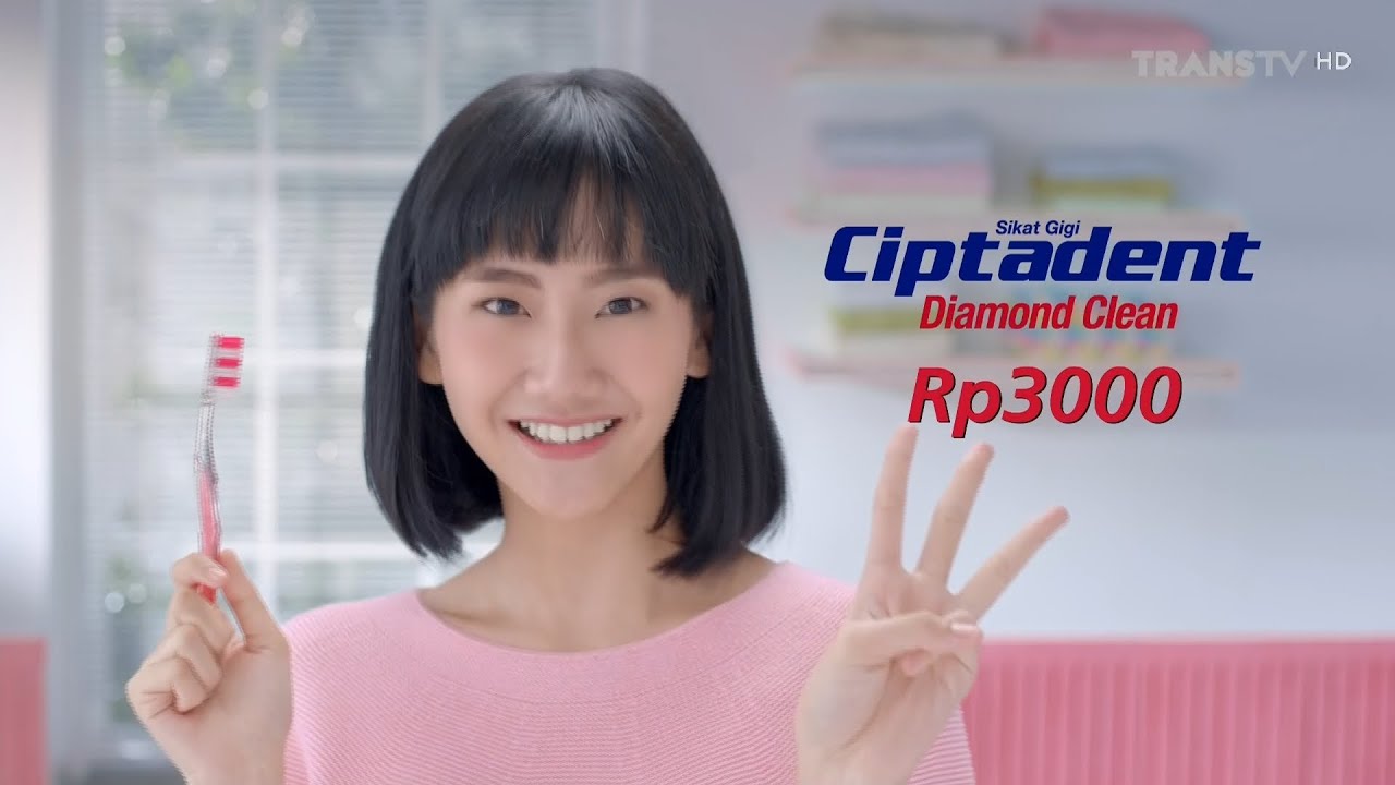 Sikat Gigi Ciptadent Diamond Clean | Indonesia TVC 2023 - YouTube