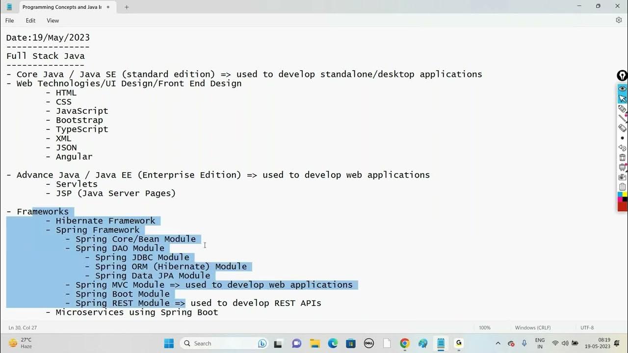 Java Online Training Tutorials | Java full stack Online Training ...