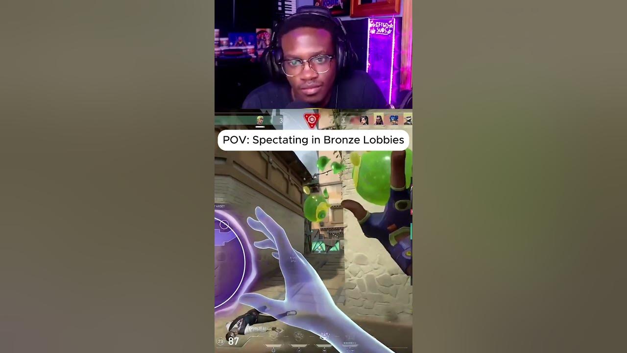 BRONZE LOBBIES VALORANT CONSOLE 😂 - YouTube