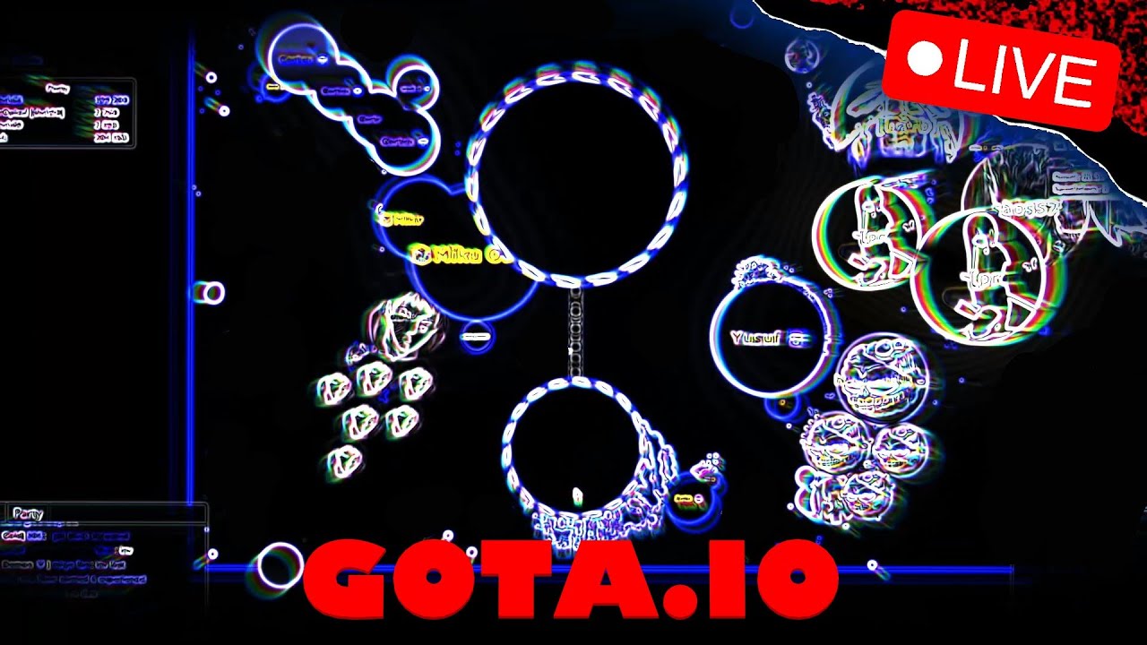 Live Gota.io 🔴 | Try Clip in Rush-Split! (FR/UK) - YouTube