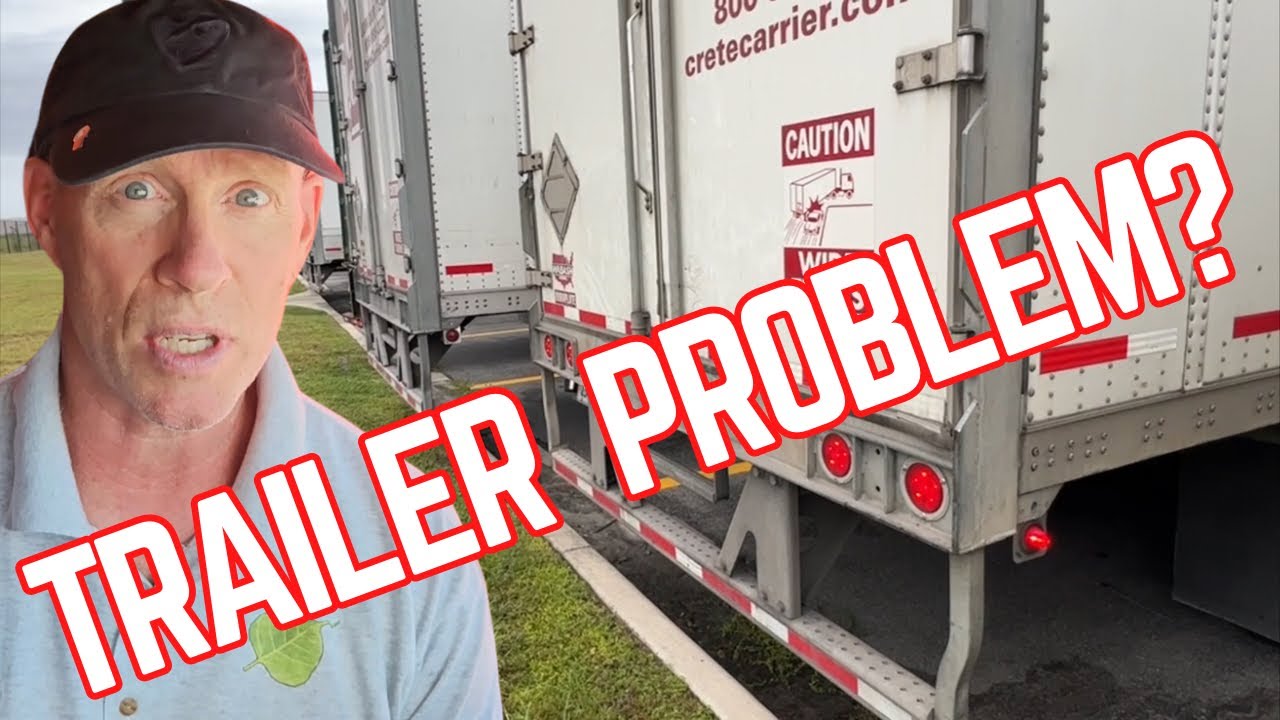 Damaged Trailer Pick-Up - YouTube