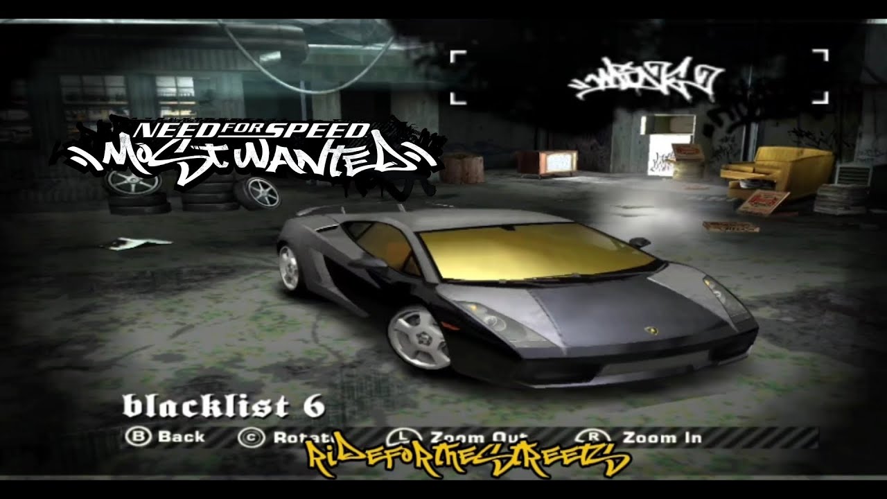 Need For Speed Most Wanted | Race + Pursuit Blacklist #6 Ming ...