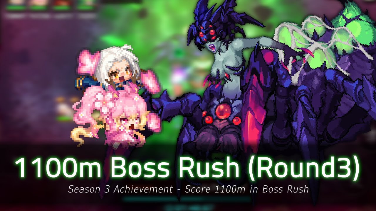 Score 1100m in Boss Rush (Round3) - YouTube