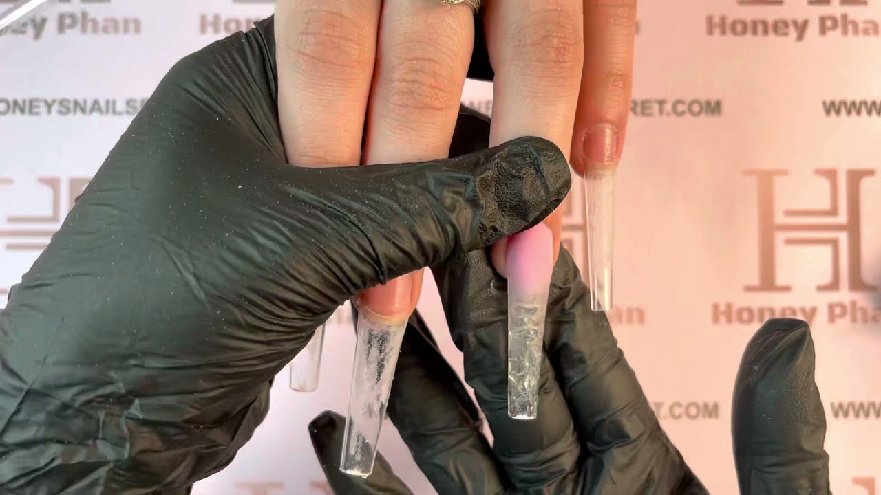 Ice Nails Quick Turorial - YouTube