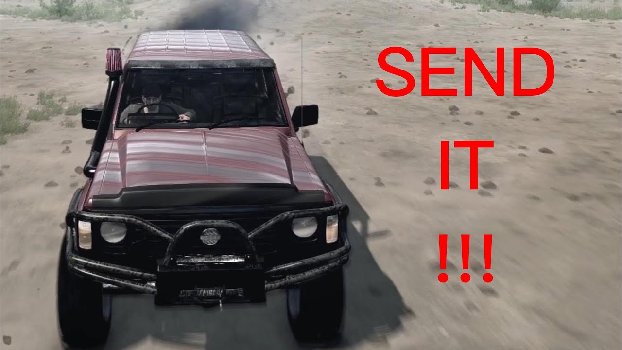 4x4 Jump Test #1 - Mudrunner - YouTube