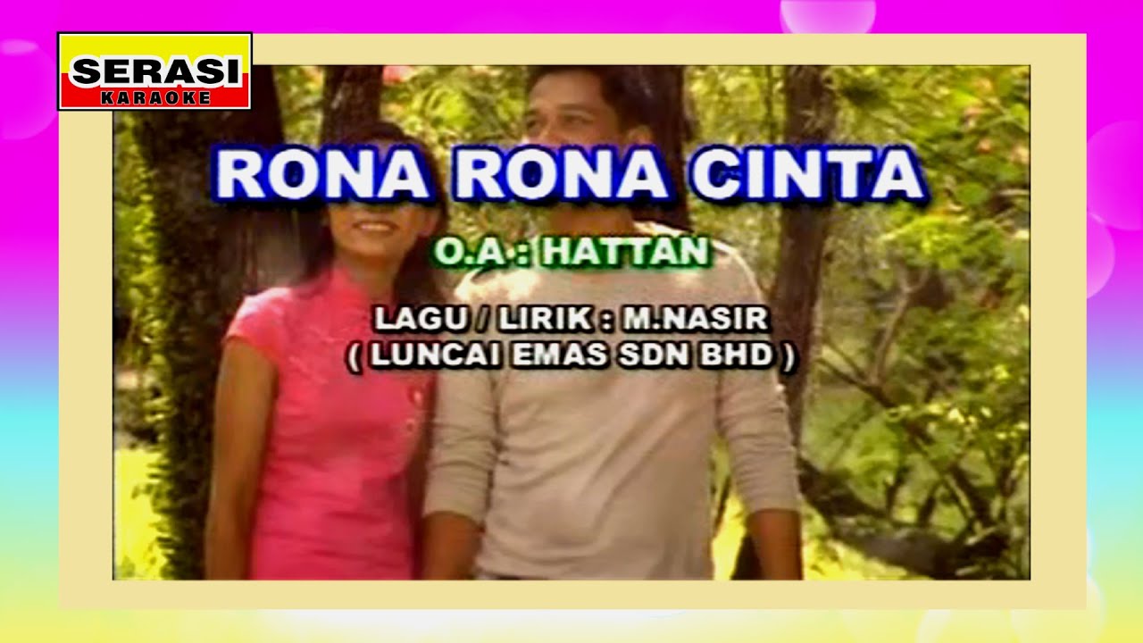 Hattan - Rona Rona Cinta KARAOKE - YouTube