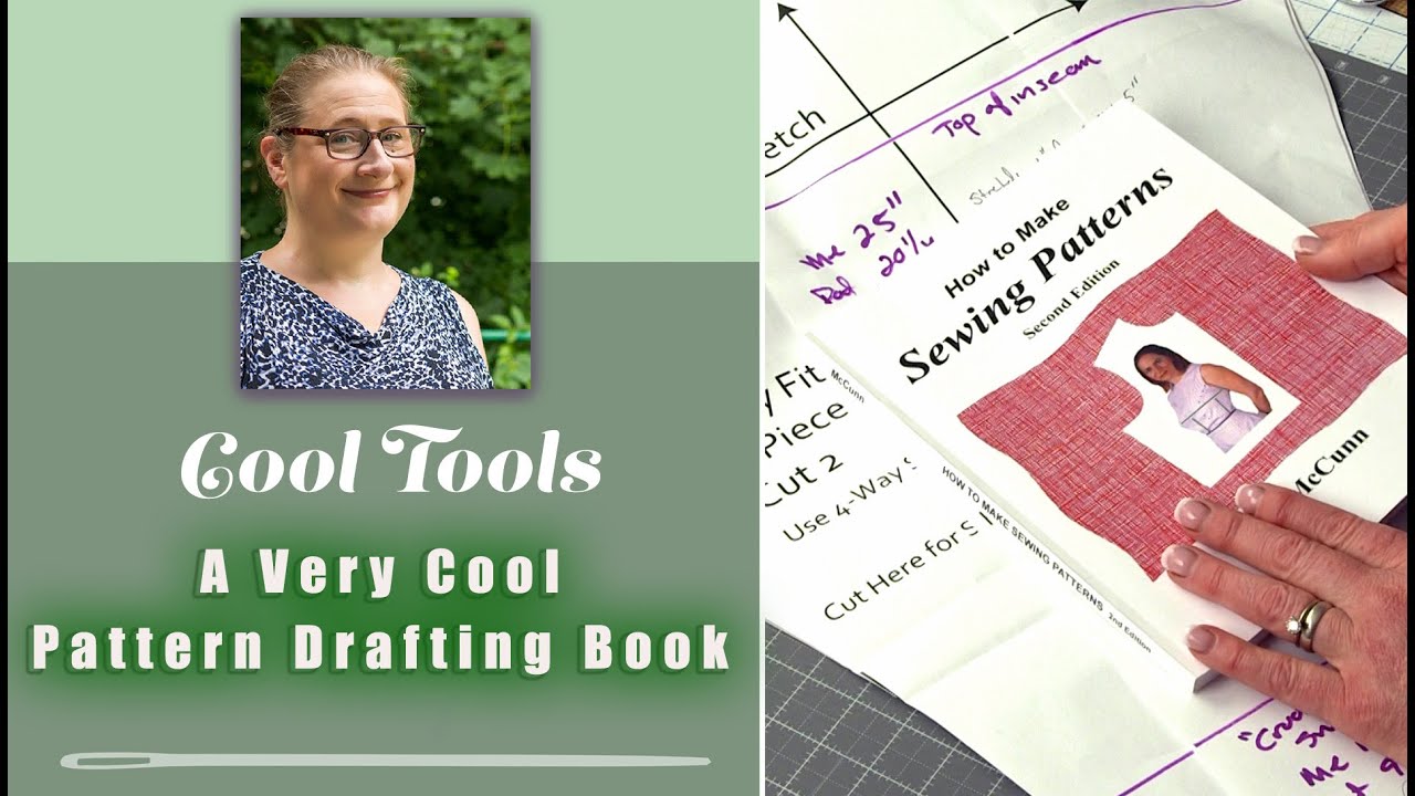 Cool Drafting Book: How to Make Sewing Patterns by Don McCunn - YouTube