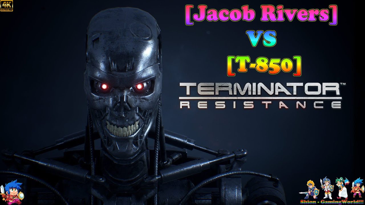 Terminator: Resistance {Boss Fight} [GAMEPLAY] [Jacob Rivers VS T-850 ...