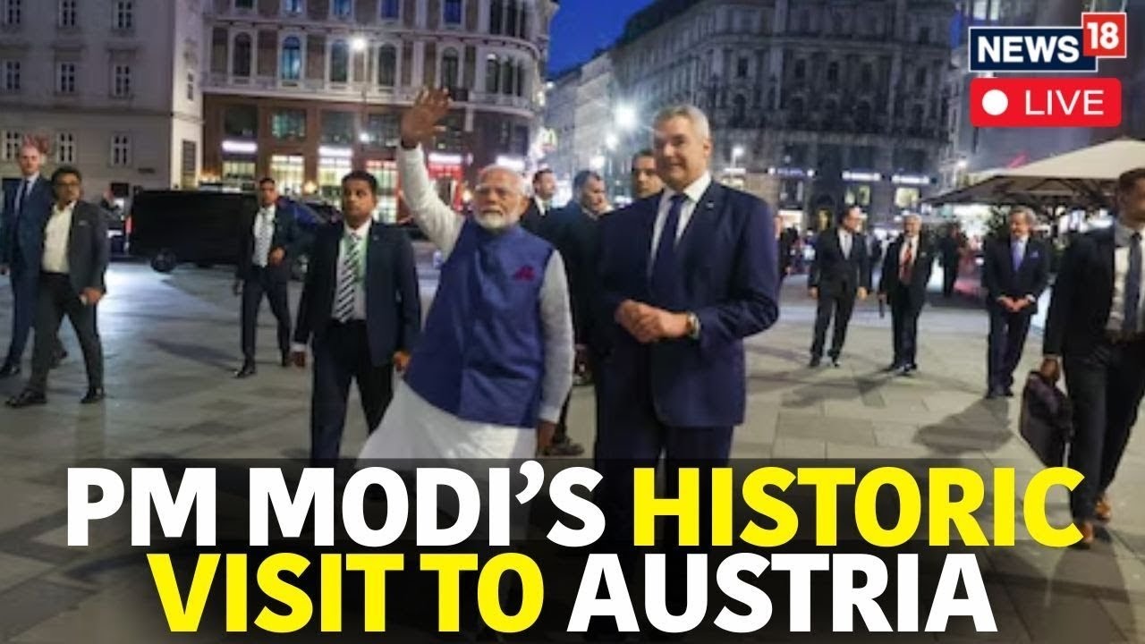 PM Modi In Austria Live: PM Modi's Historic Visit To Austria To ...