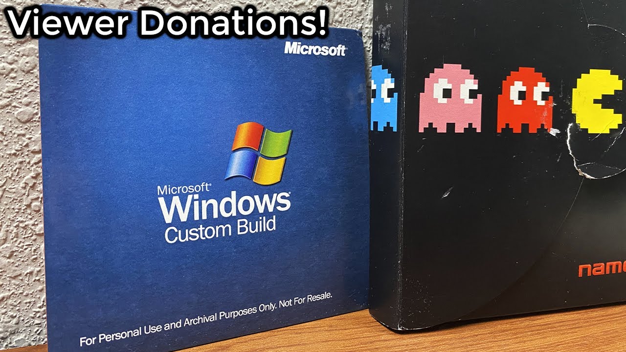 The Coolest Unofficial Windows CDs & Namco E3 Kit! - Viewer Donations ...