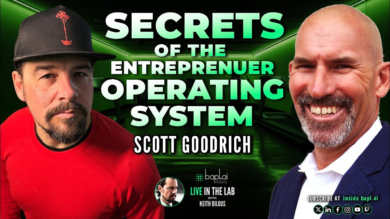 Secrets of the Entrepreneur Operating System with Scott Goodrich - YouTube