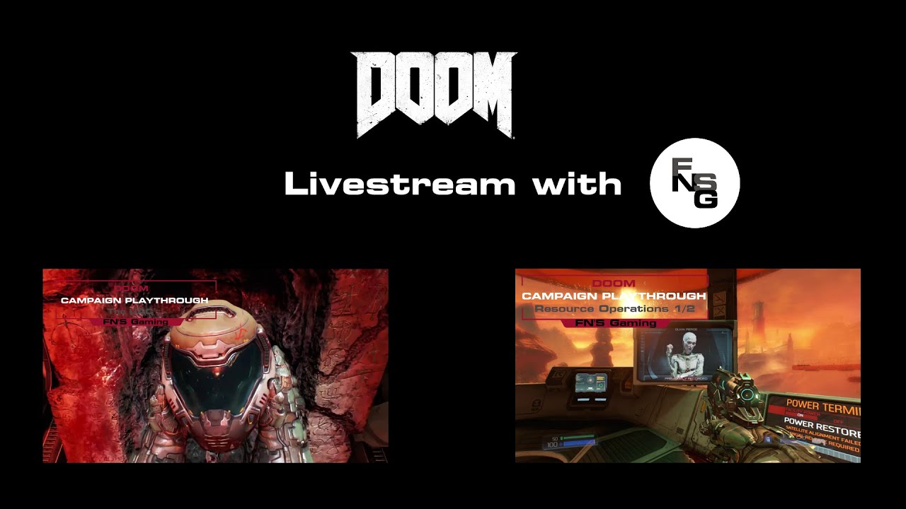 DOOM 2016 Livestream! The UAC and Resource Operations - YouTube