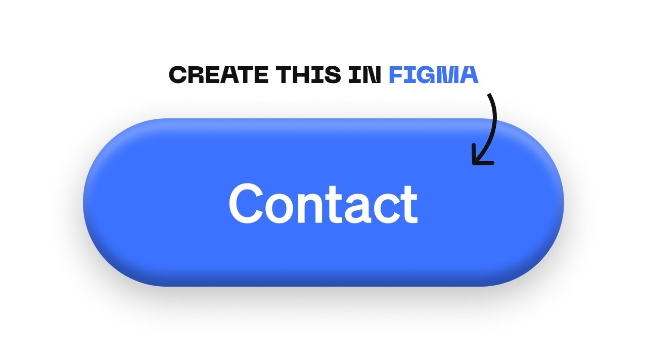 How to make a 3d skeuomorphic button in Figma | Tutorial 2025 - YouTube