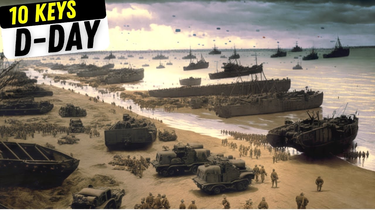 The 10 Keys to the Normandy Landings D Day - YouTube