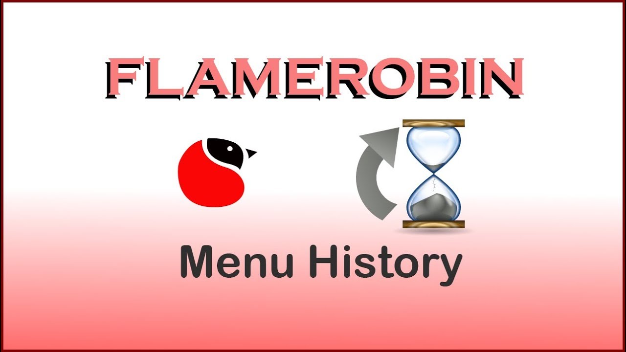 flamerobin database admin menu history - YouTube